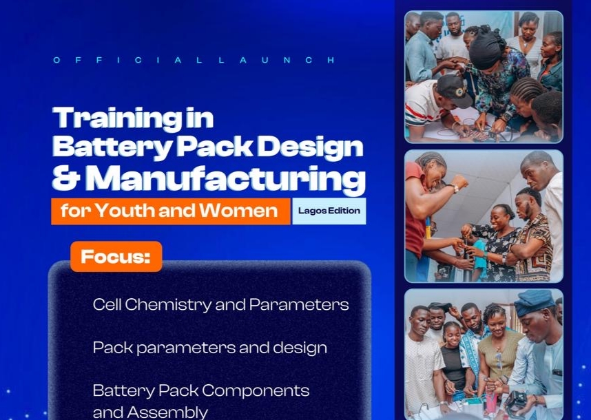 Call for Applications: Battery Pack Design and Manufacturing Training ...