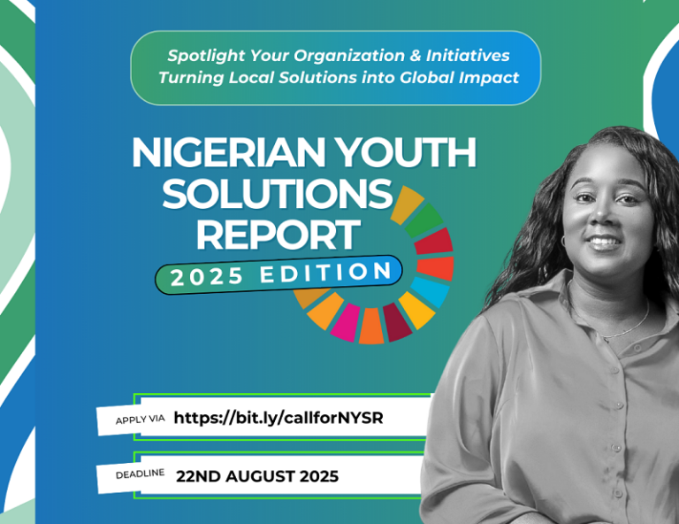 UN SDSN Nigerian Youth Solutions Report 2025 – Call for Submissions