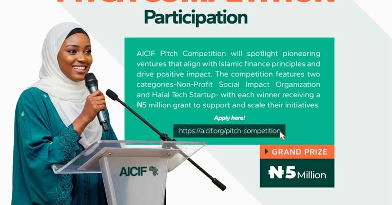 AICIF Pitch Competition For Africa Innovators 2025 | N 5 Million in Grant Funding